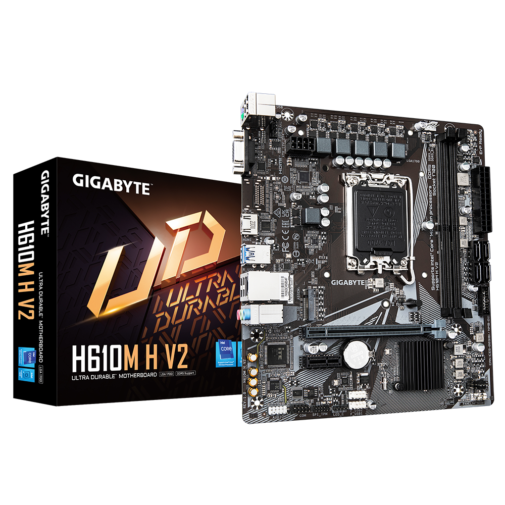 Gigabyte H610M H V2 DDR5 Motherboard - Custom PC Build Pakistan