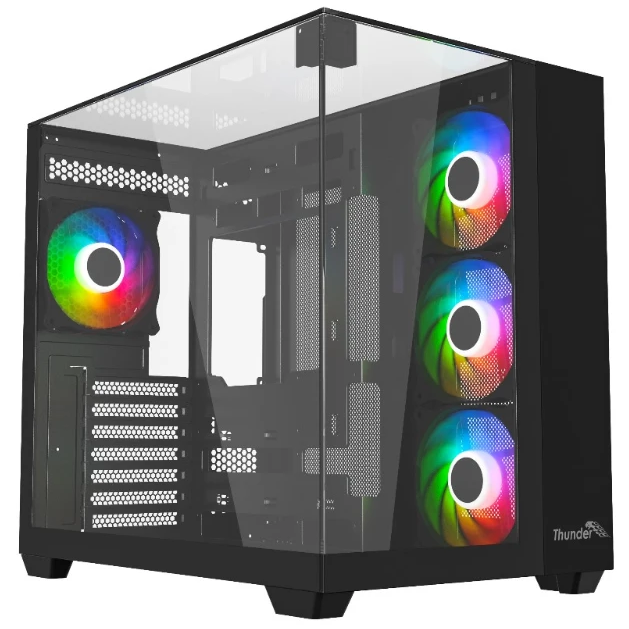 Thunder Battlestation (Black) Gaming PC Case - Custom PC Build Pakistan