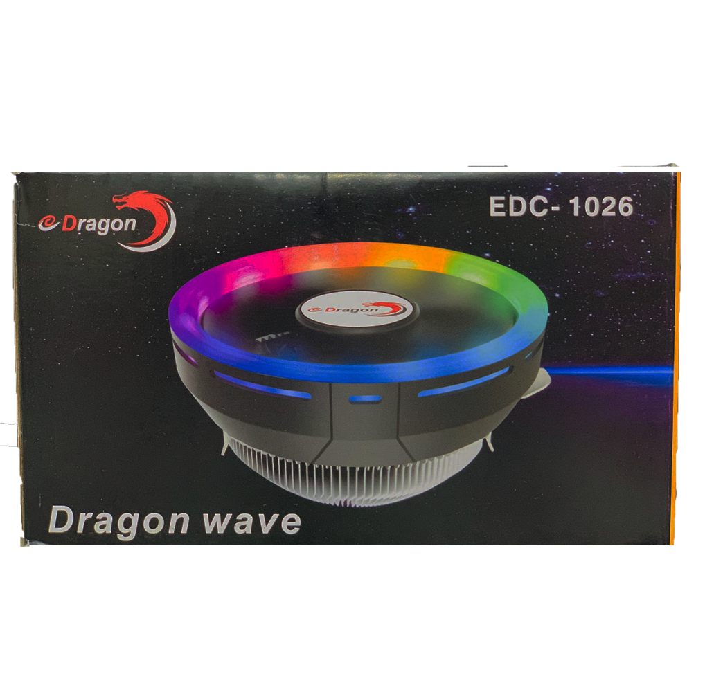 E-Dragon Dragonwave EDC-1026 Air CPU Cooler - Custom PC Build Pakistan