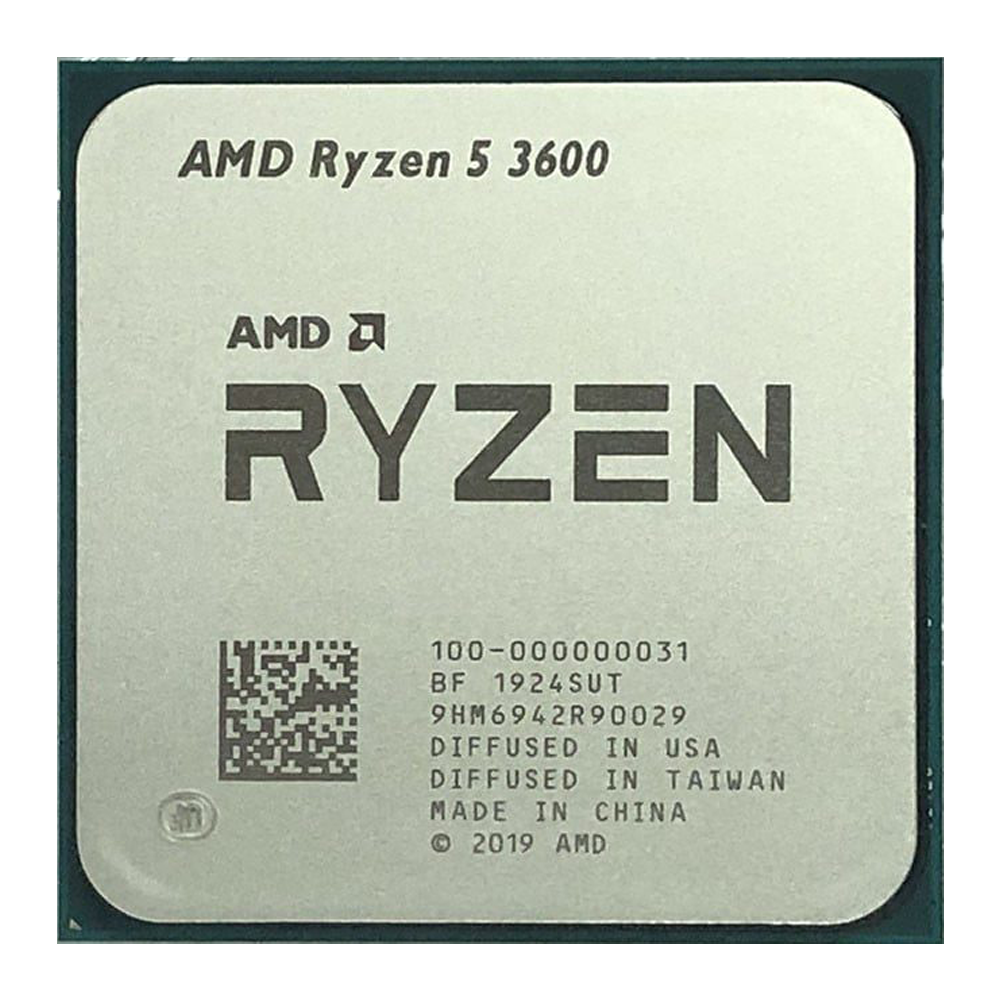 AMD Ryzen 5 Processor 3600 AM4 6-core/12-thread 4.2GHz (Turbo) - Custom ...