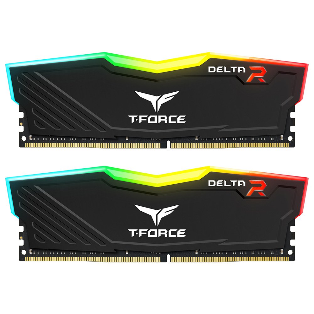 TEAMGROUP T-FORCE DELTA RGB DDR4 16GB (2x8GB) 3200MHz CL16 - Custom PC ...