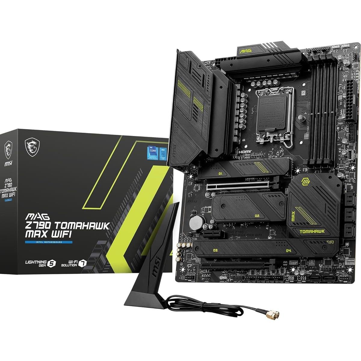 MSI MAG Z790 Tomahawk Max Wifi DDR5 Intel 12/13/14th Gen ATX ...